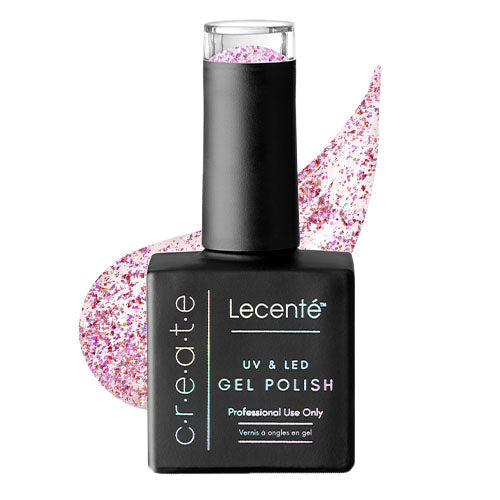 Holo Pink Flake Effect Top Coat – Lecenté
