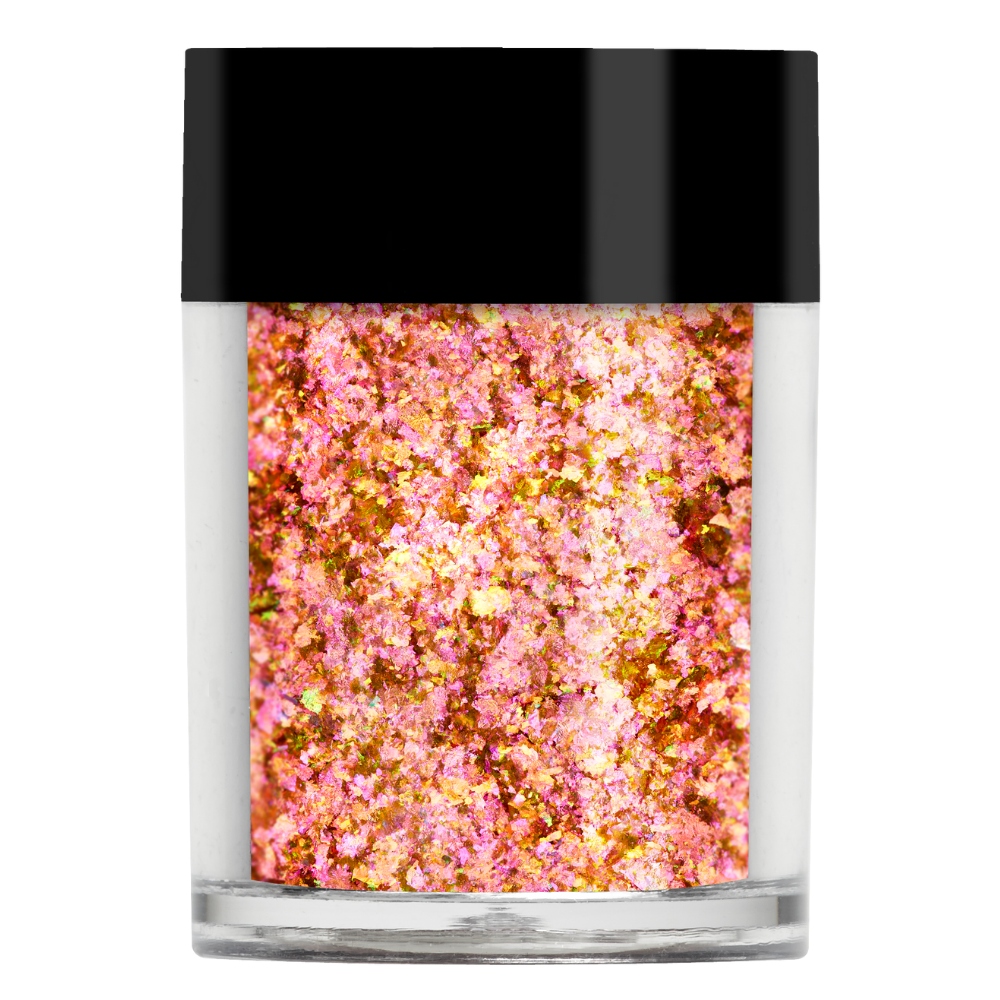 Metallic Pink Nail Flakes – Lecenté
